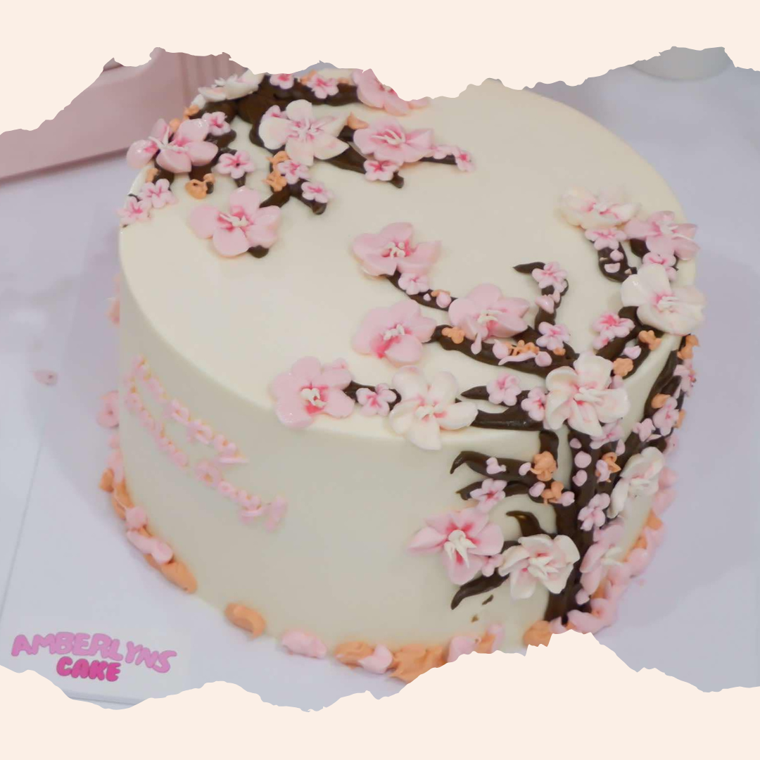 Sakura Tree Cake – Amberlyns Cake