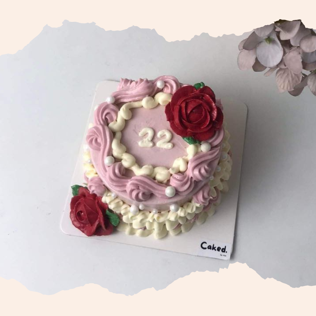 Timeless Rose Cake – Amberlyns Cake