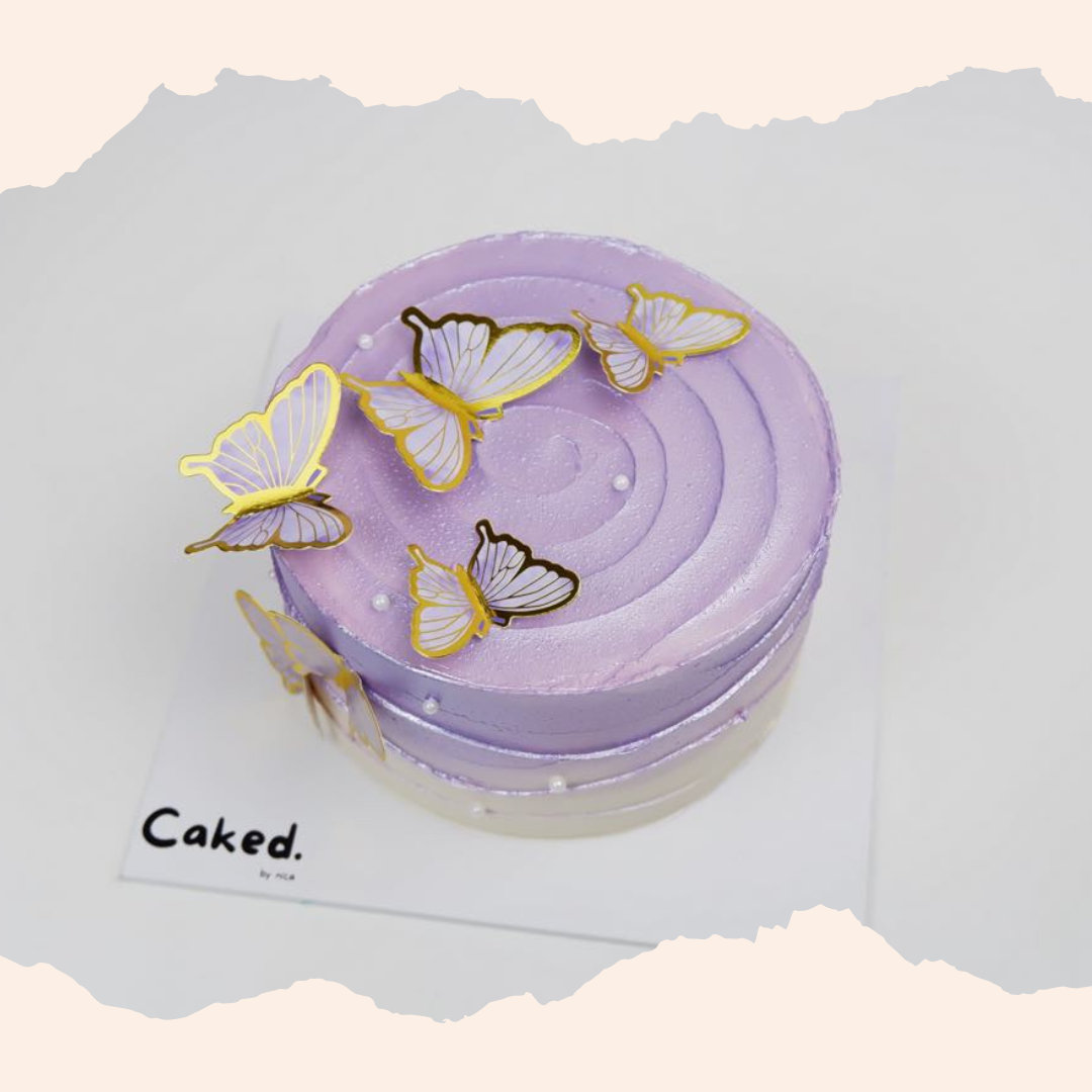 Lilac Serenity Cake – Amberlyns Cake