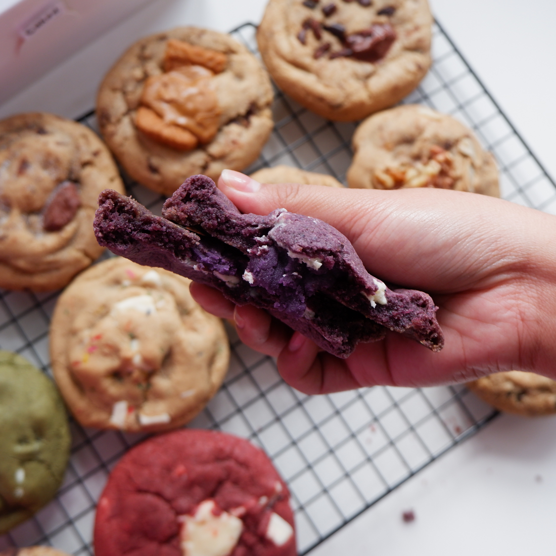 The Purple Cookie – Amberlyns Cake