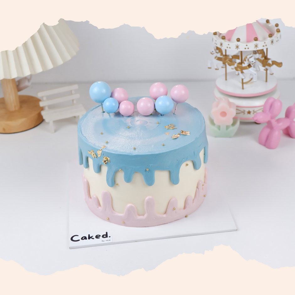 Gender Reveal Cakes – Amberlyns Cake
