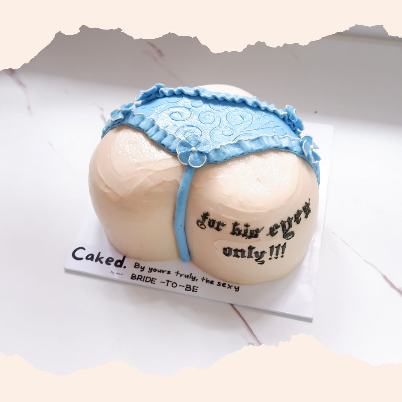 SPG Cake: For His Eyes Only – Amberlyns Cake