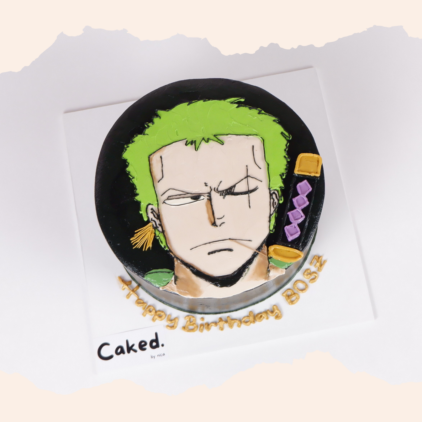 Roronoa Zoro – Amberlyns Cake