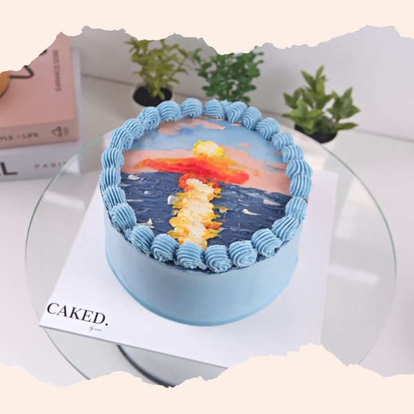 Sunset Cake – Amberlyns Cake